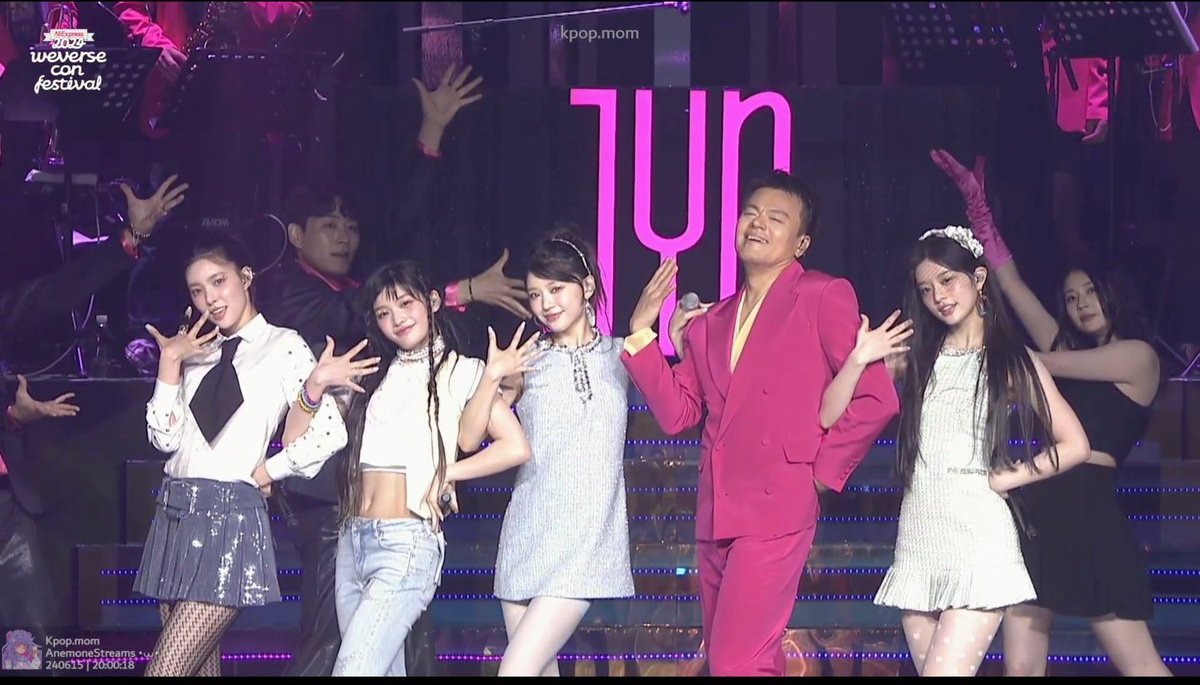 JYP’s Collaboration with HYBE Artists at Weverse Con 2024 Draw Mixed ...