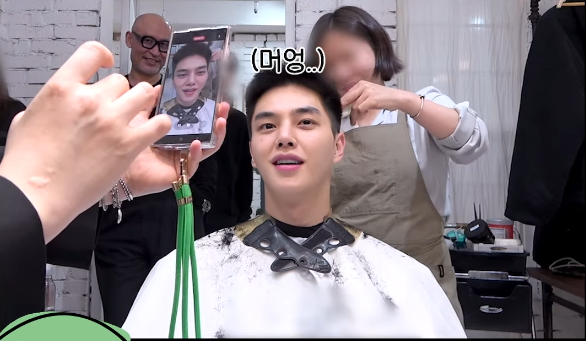 Song Kang Reveals Video Of Him Getting Haircut Before Enlistment, “I ...