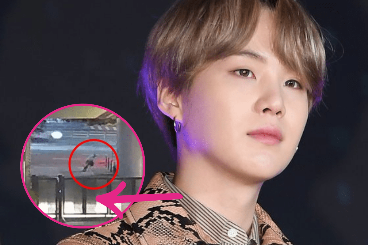 Korean Media Reveals CCTV Of BTS’s Suga Falling While Drunk Driving ...