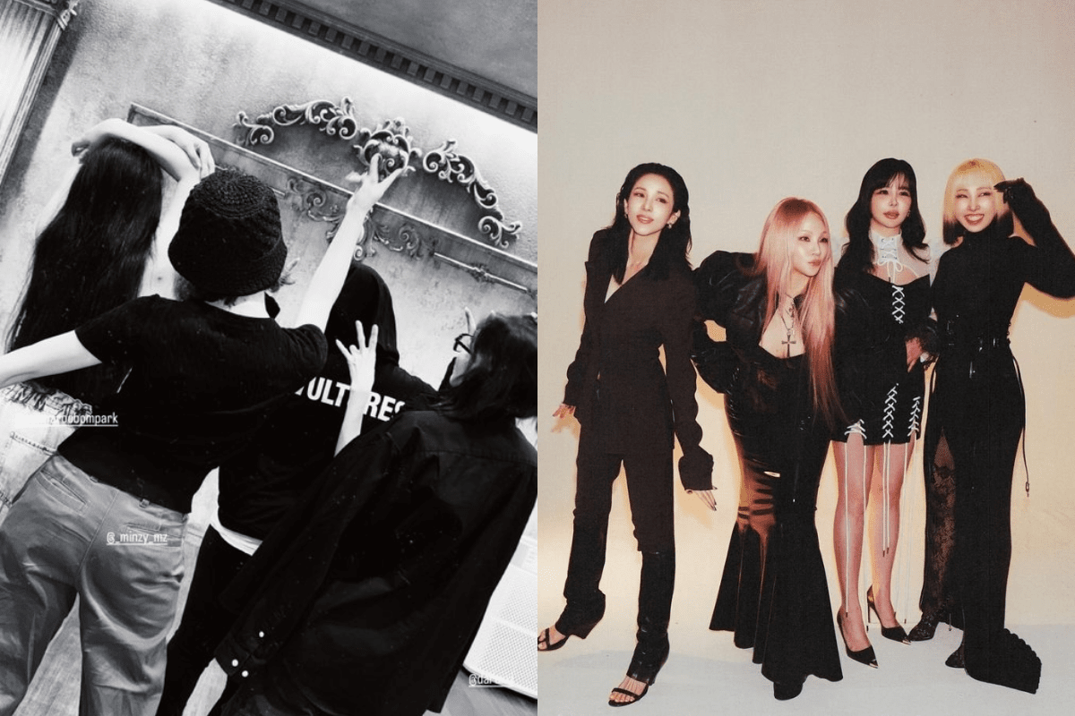 2NE1 Practice Photo Raises Fans’ Anticipation For Upcoming Concert ...