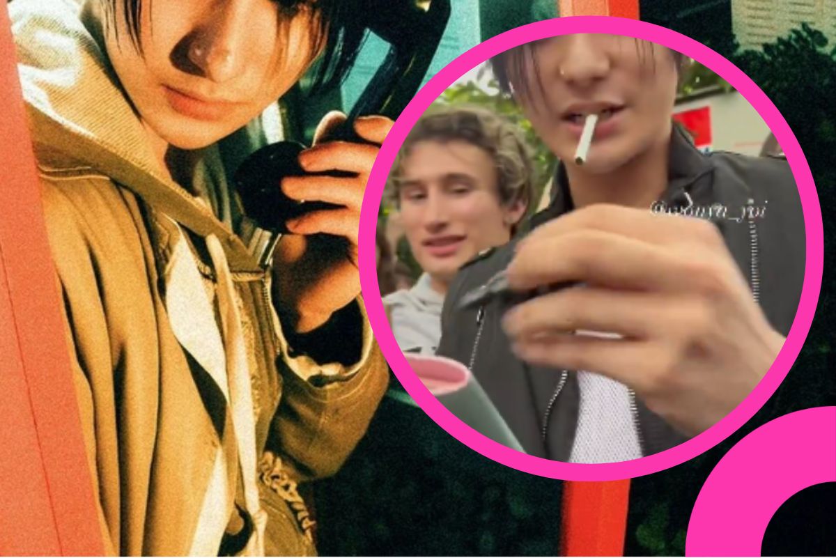 Former I-LAND Trainee Criticized for Using Cigarettes to Craft "Bad Boy ...