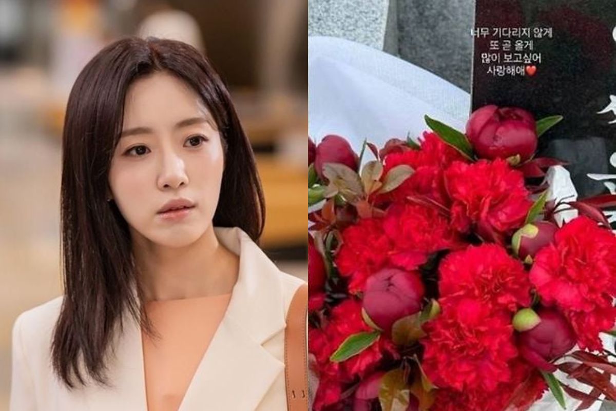 Ham Eun-jung Visits Late Mother's Grave: “Sorry I Came Late, I Miss You So Much” - Netizenbuzz