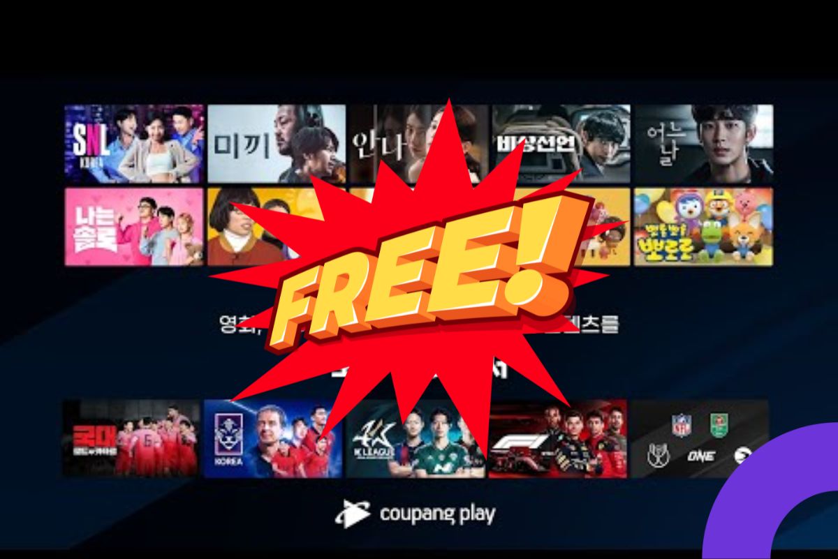 Coupang Play Announces Free Streaming Service for All Users Starting ...