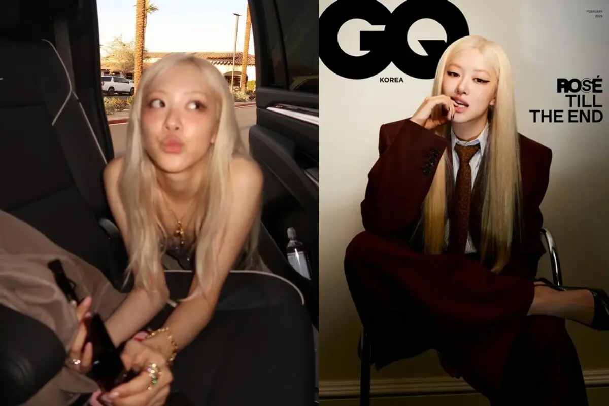 BLACKPINK’s Rosé Revives Skinny Brow Trend with a Chic Modern Twist - Netizenbuzz