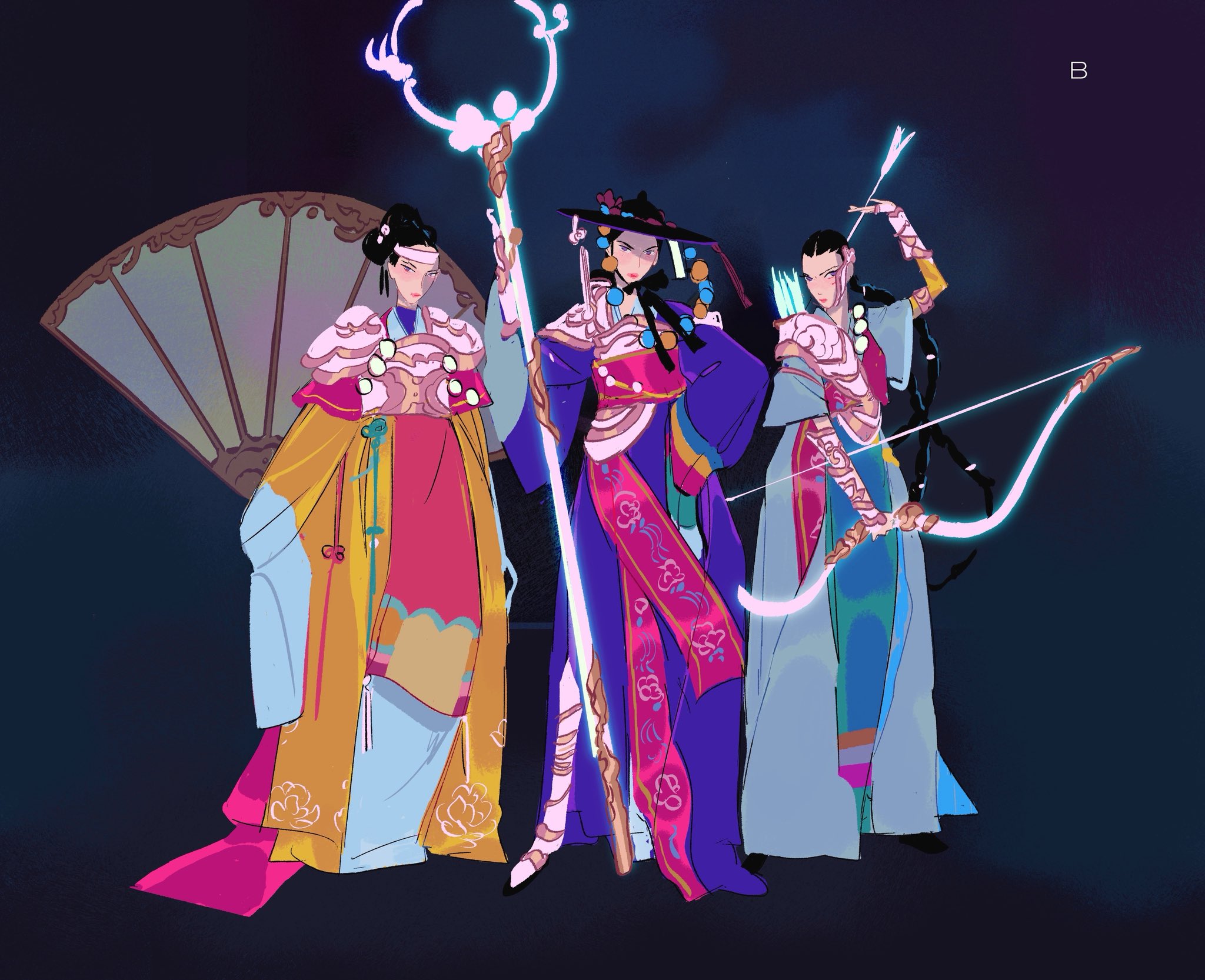 K-Pop Demon Hunters Concept Art Sparks Frenzy with Stunning Korean ...