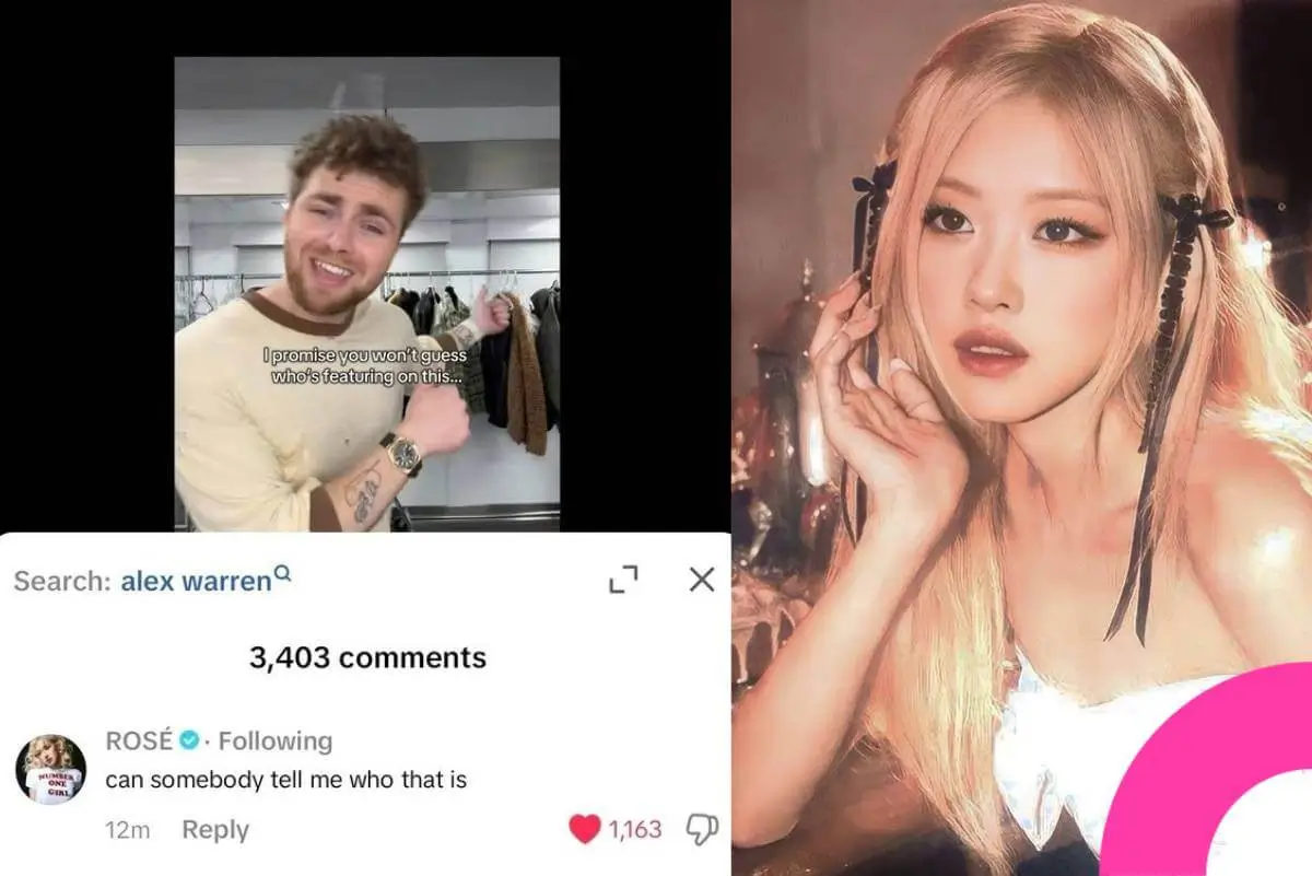 BLACKPINK’s Rosé Faces Fan Backlash Over Controversial Collaboration with TikTok Star-Turned ...