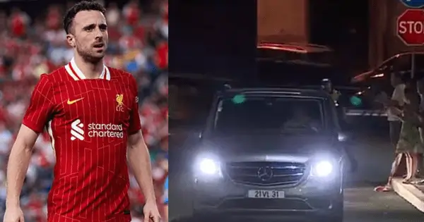 Diogo Jota's Body Returns Home, Fans Stand All Night for Farewell ...